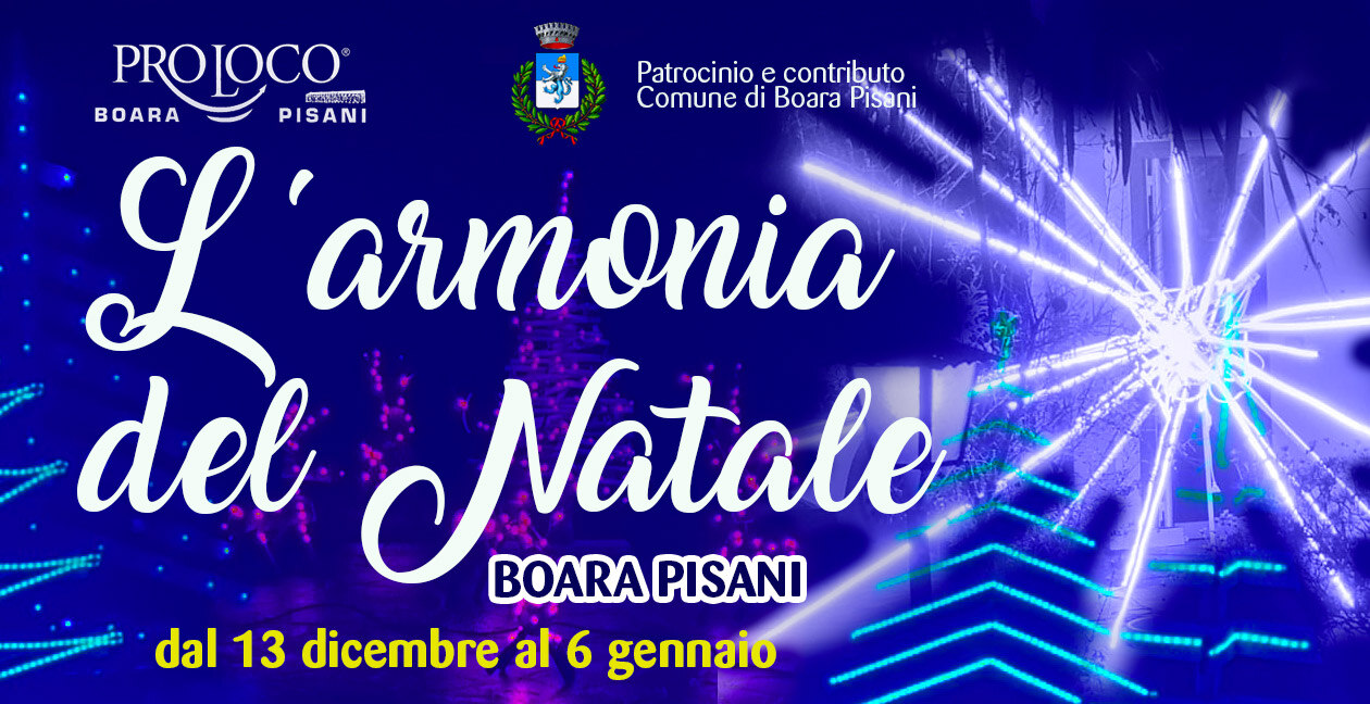 La Armonia del Natale Boara Pisani 2024